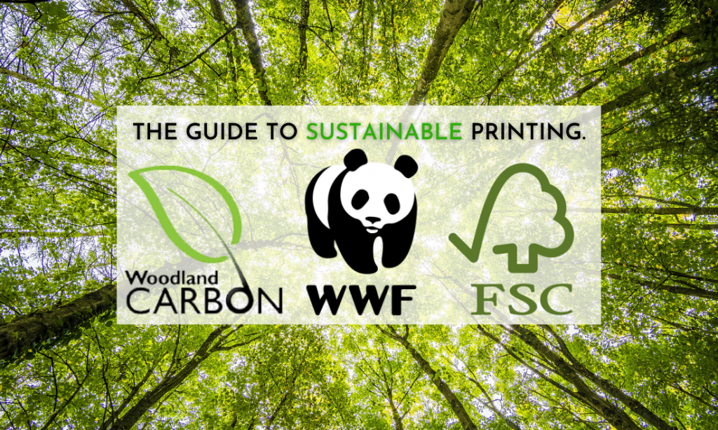 THE GUIDE TO SUSTAINABLE PRINTING - Panda Press (Stone) Ltd